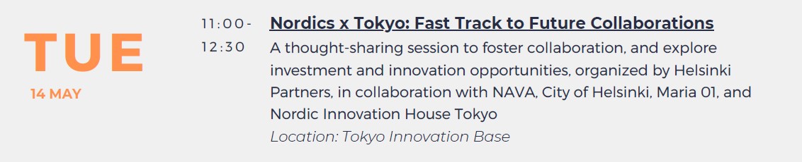 NEW NORDIC COMMUNITY AT SUSHI TECH WEEK IN TOKYO - NAVA
